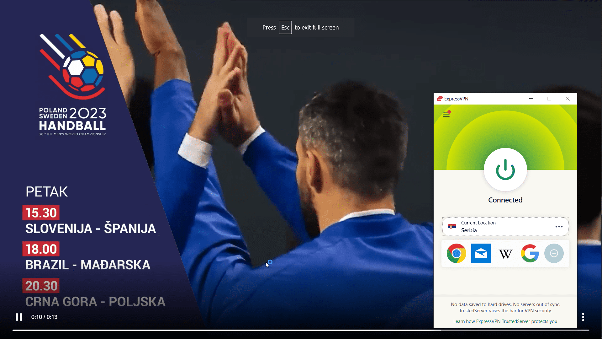 5 Best VPNs for Serbia in 2026 | Fast, Safe & Secure