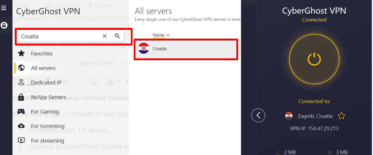 Does CyberGhost Work in Croatia? (2026)