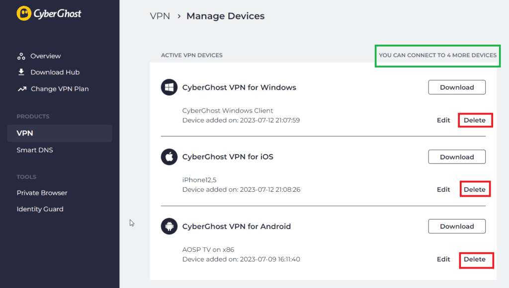 How Many Devices Does CyberGhost Allow? (2026)